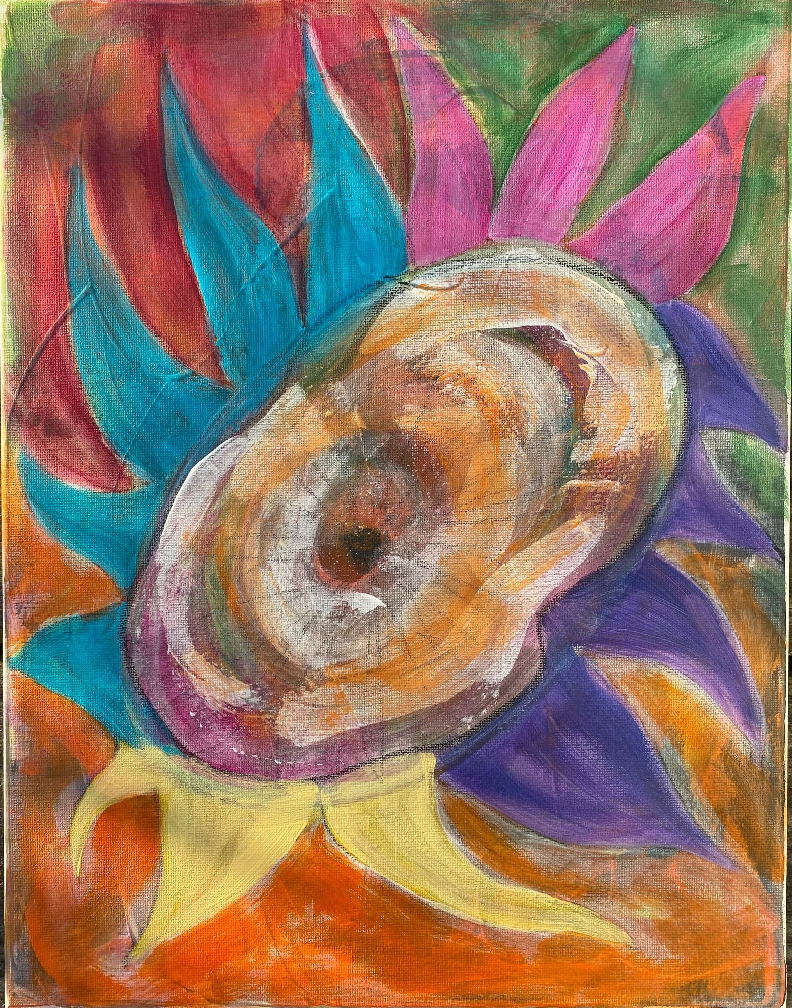 Starry-Eyed Sunflower | Annie Reed Art